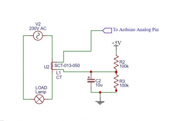 SCT-013-000 Split Core Current Transformer, 100A, 50A, 30A