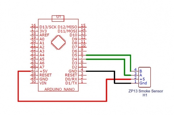 ZP13 Smoke Detector Module | Smoke Sensor For Arduino